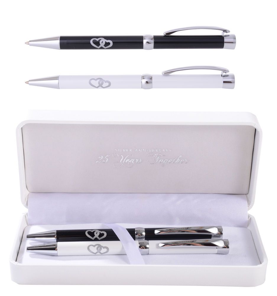 25th anniversary pen set – LovelyGifts